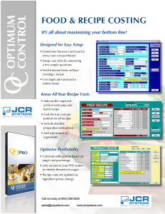 Optimum Control Pro | JCR Systems
