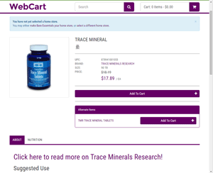 Catapult WebCart | JCR Systems