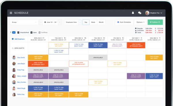 Labor Scheduling with Heartland Time | JCR Systems