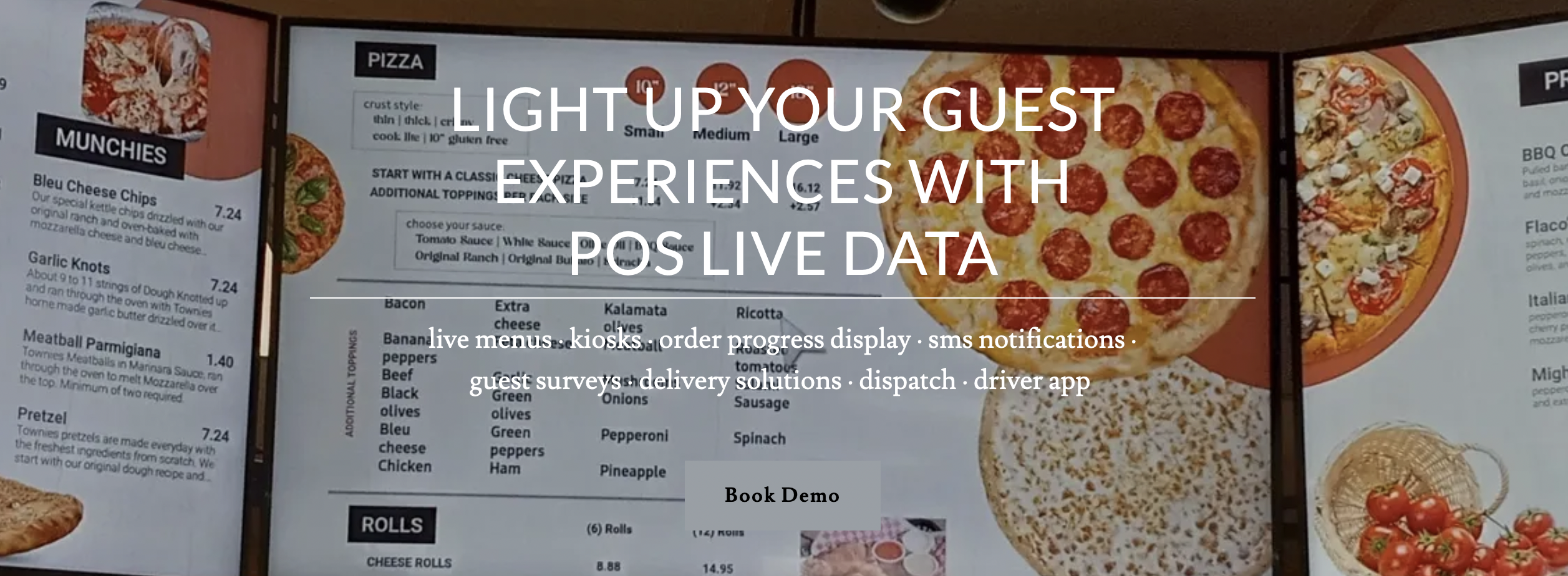 Heartland Restaurant Digital Menu Board Integration | JCR Systems